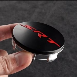 Other | Set 4 Dodge Hub Center Hell Cat Srt 63mm Wheel Caps Challenger ...